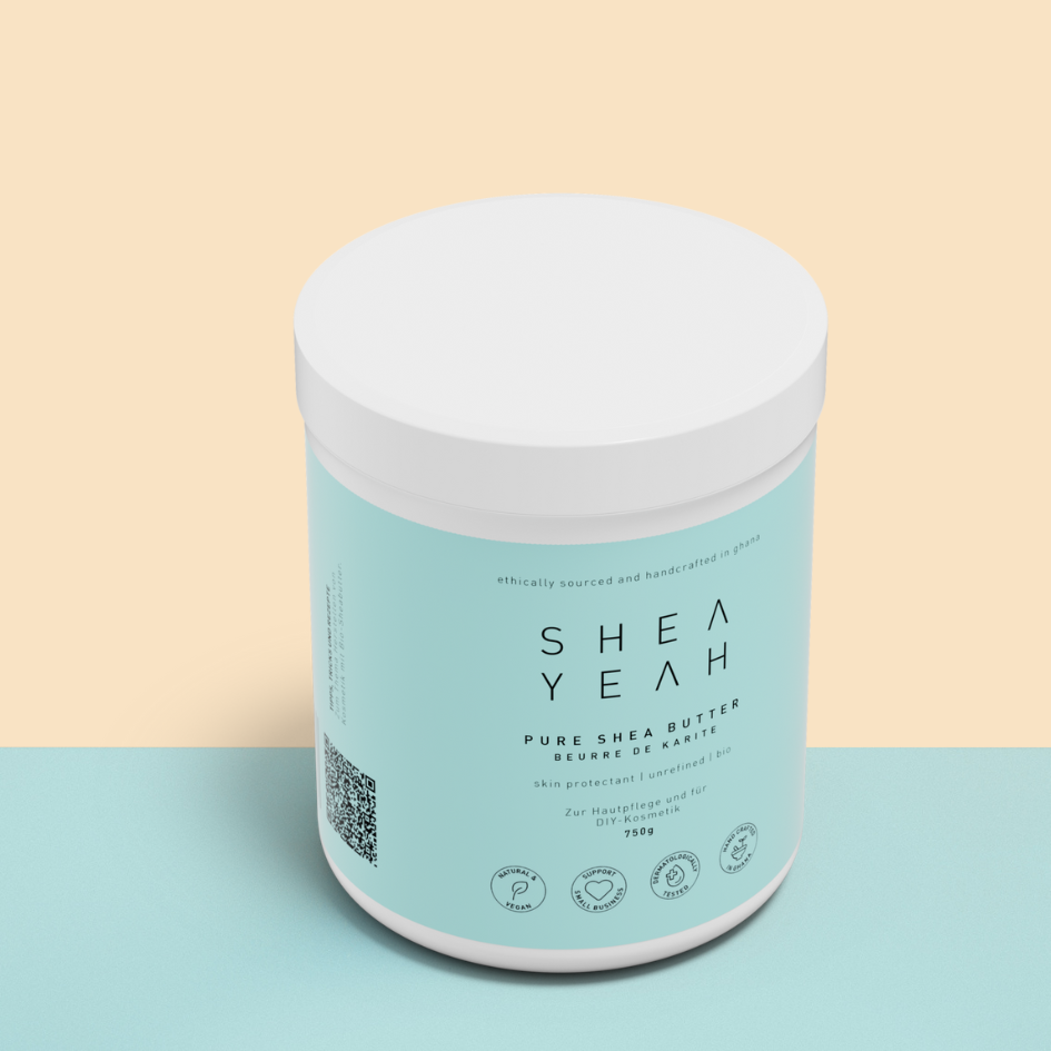 750g Bio-Sheabutter unraffiniert für DIY | SHEA YEAH Naturkosmetik
